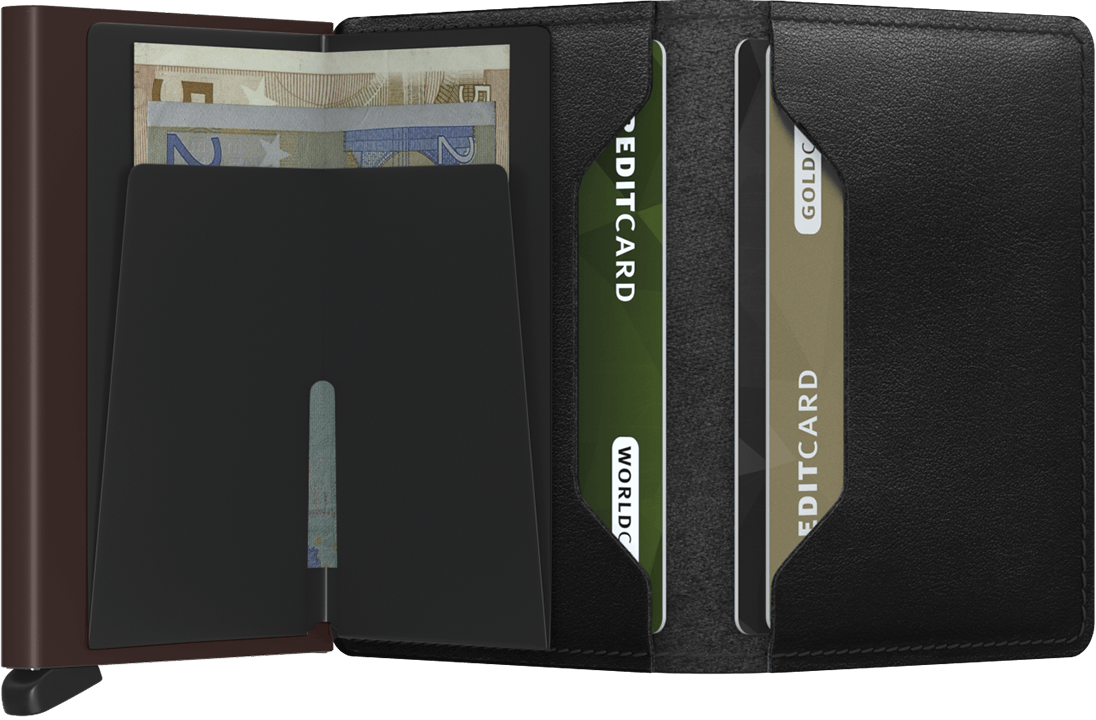 Secrid Slimwallet Original Black-Brown - US