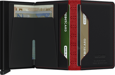 Secrid Slimwallet Fuel Black Red