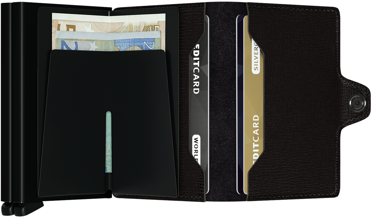 Secrid Twinwallet Crisple Black - US