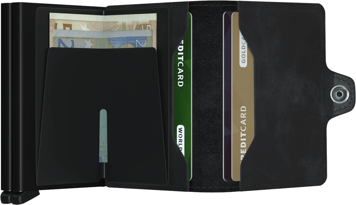 Secrid Twinwallet Vintage Black - US