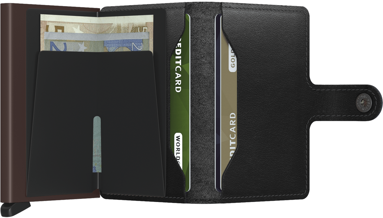 Secrid Miniwallet Original Black-Brown