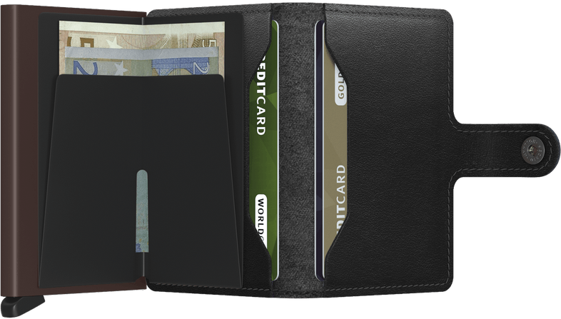 Secrid Miniwallet Original Black-Brown