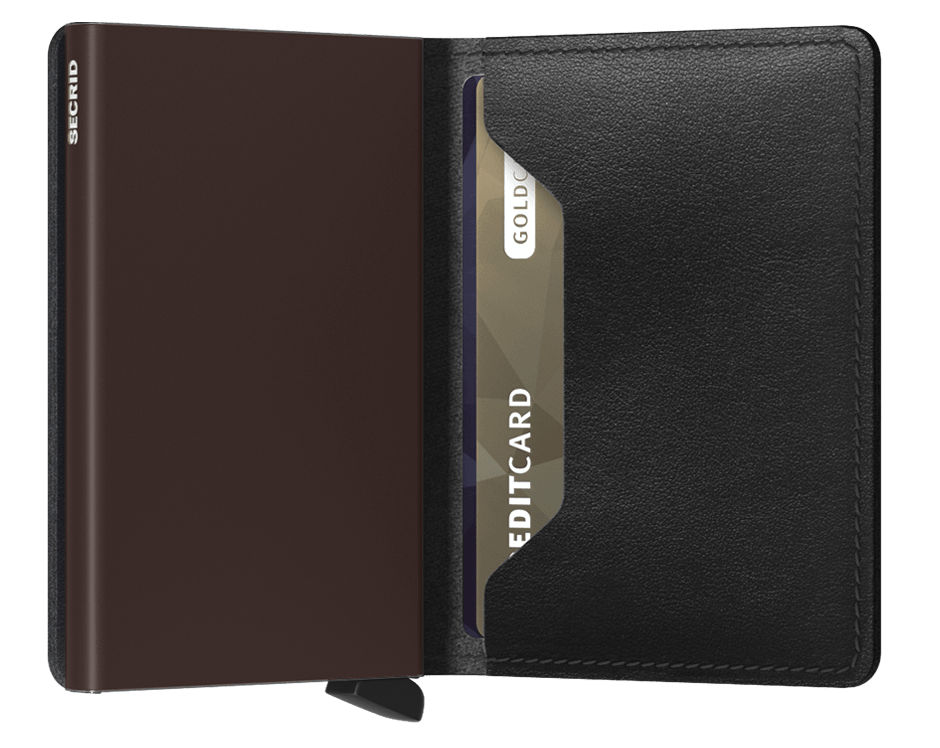 Secrid Slimwallet Original Black-Brown - US