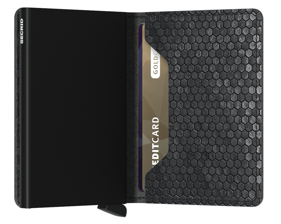 Secrid Slimwallet Hexagon Black