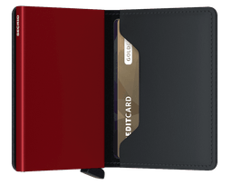 Secrid Slimwallet Matte Black & Red - BE