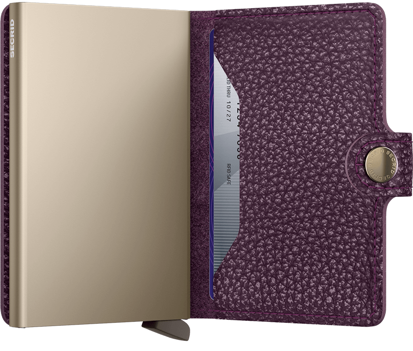 Miniwallet Pebble Grape