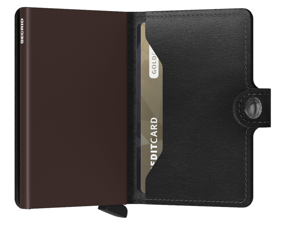 Secrid Miniwallet Original Black-Brown