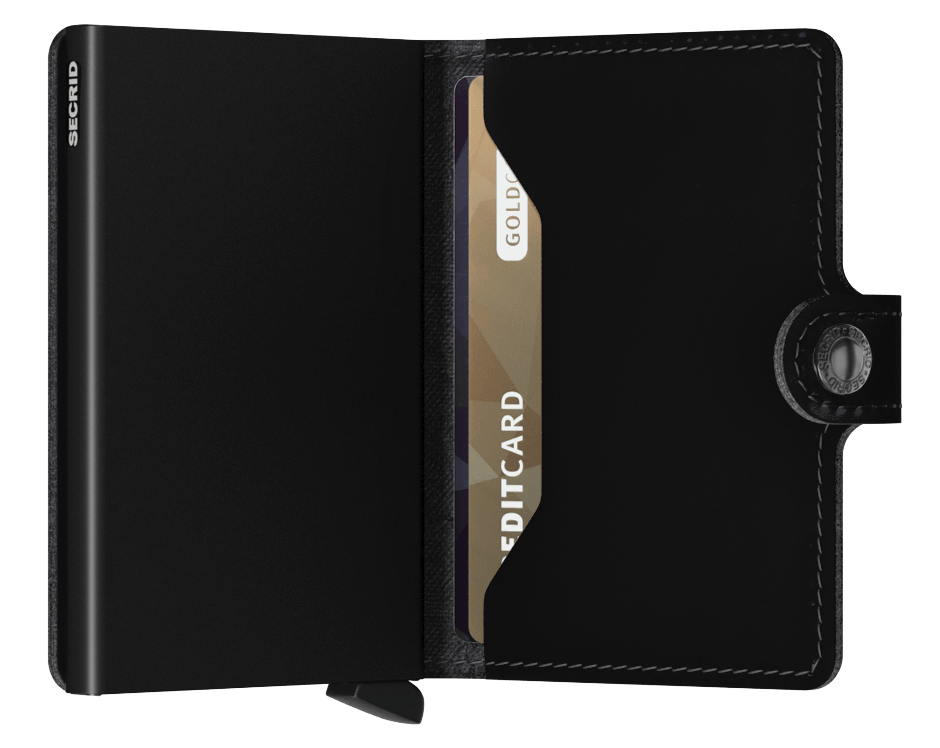 Secrid Miniwallet Matte Black - US